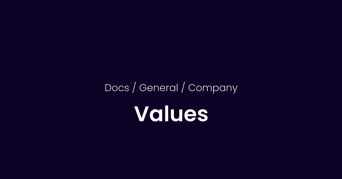 Values