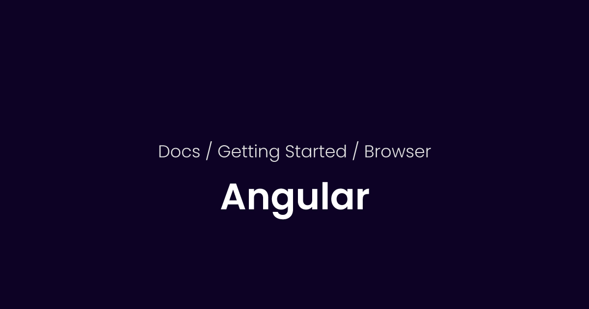 Angular Angular