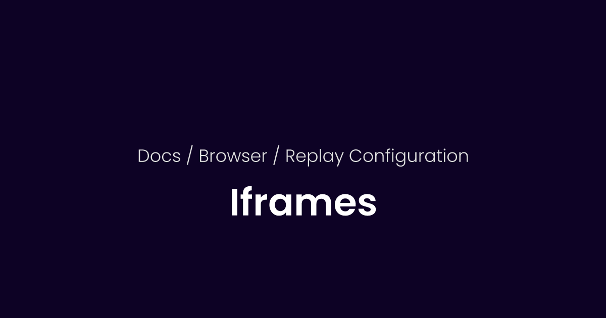 iframe Recording