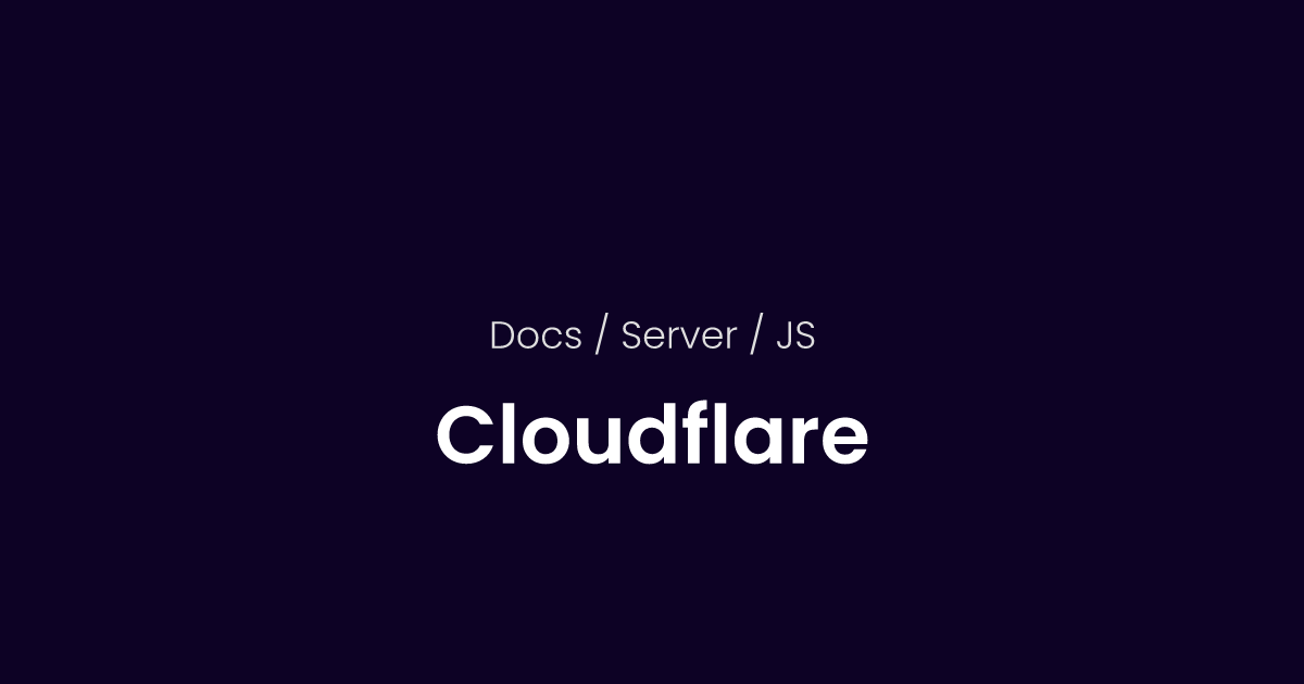 Cloudflare Workers Quick Start