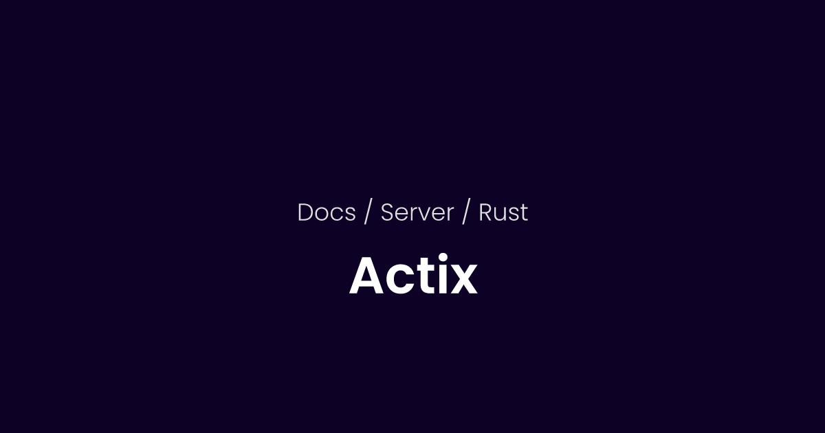 Using highlight.io with actix-web Using highlight.io with actix-web