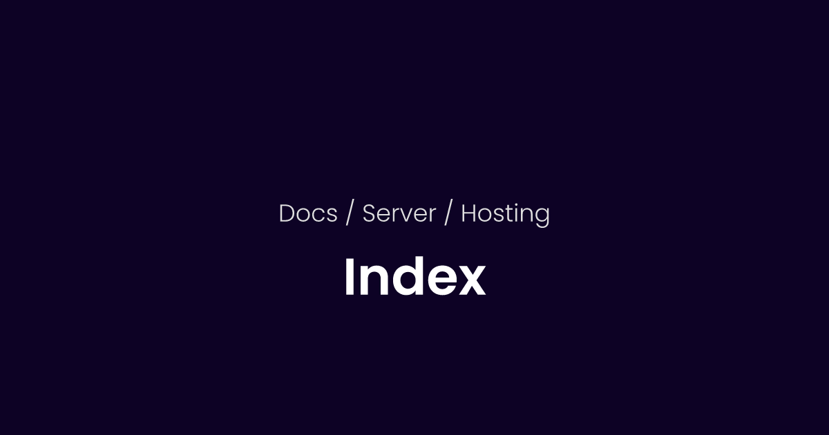 Hosting Providers